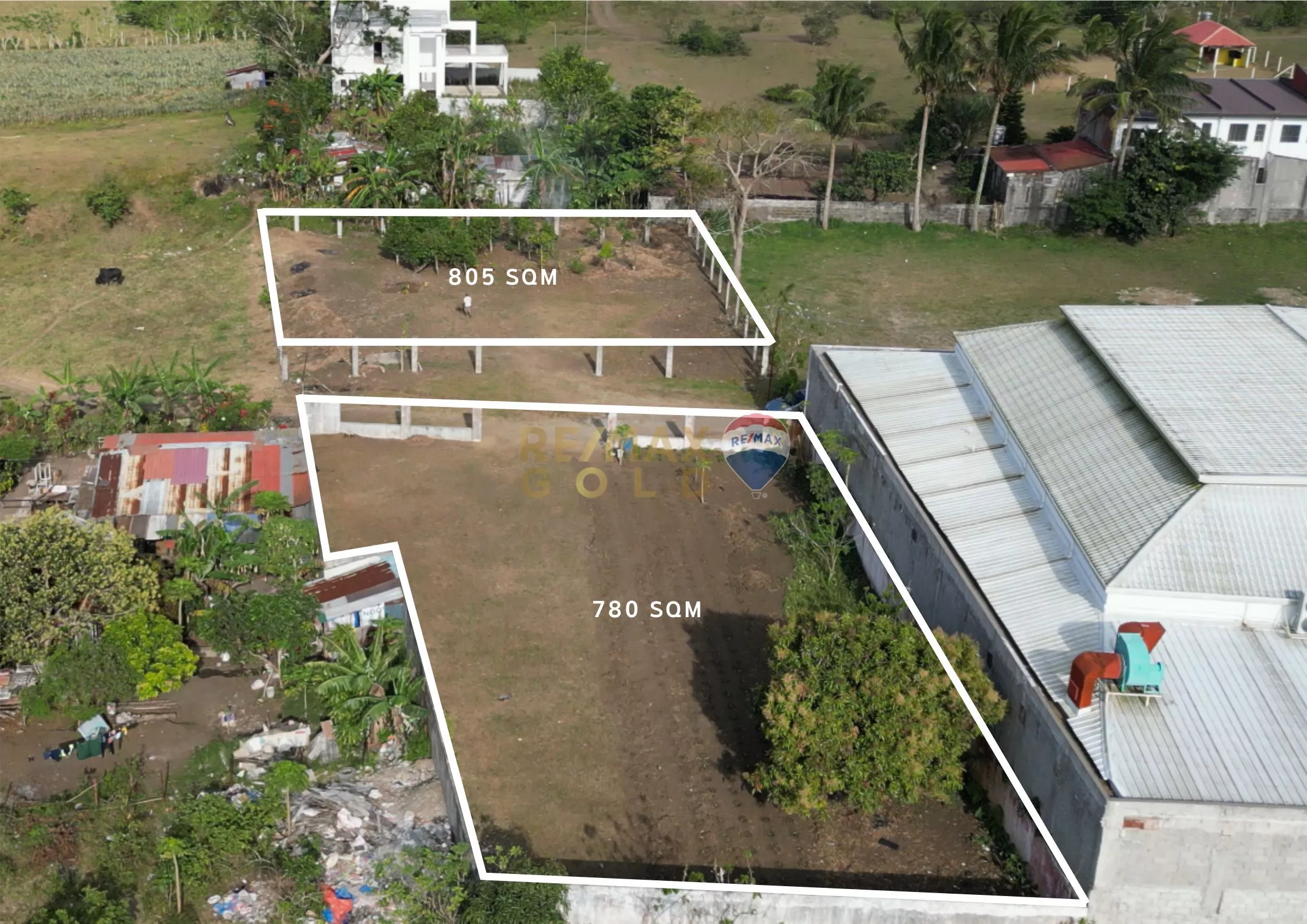 For Sale: 1,585 sqm Adjacent Lots in Tagaytay near Hi-Way - RE/MAX Gold